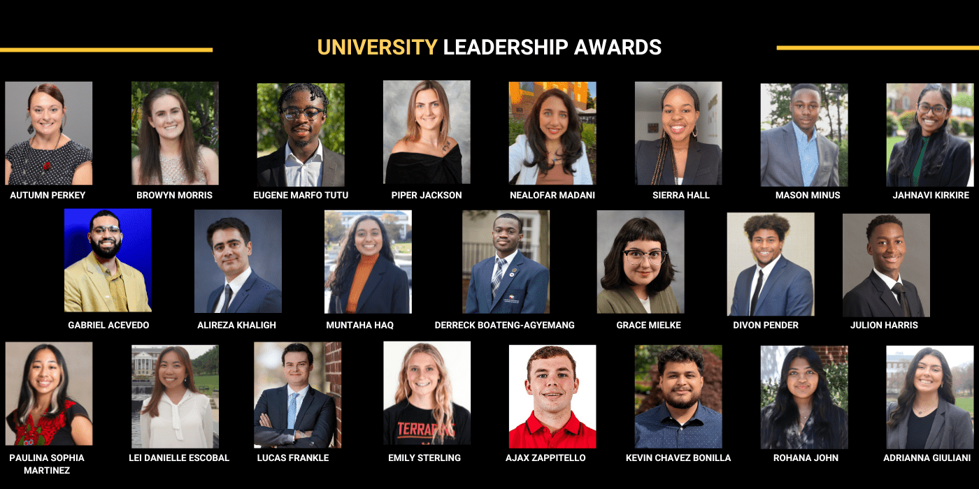 Annual University Student Leadership Awards Program | Adele H. Stamp ...