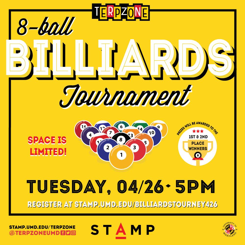 Billiards Tournament | Adele H. Stamp Student Union